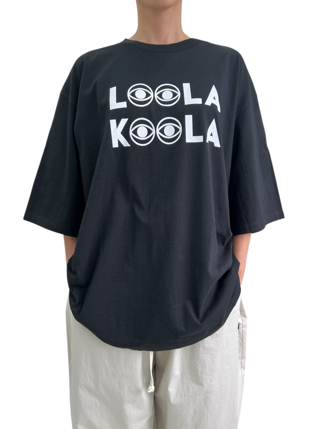 LOGO GRAPHIC T-SHIRT BLACK – LOOLA KOOLA