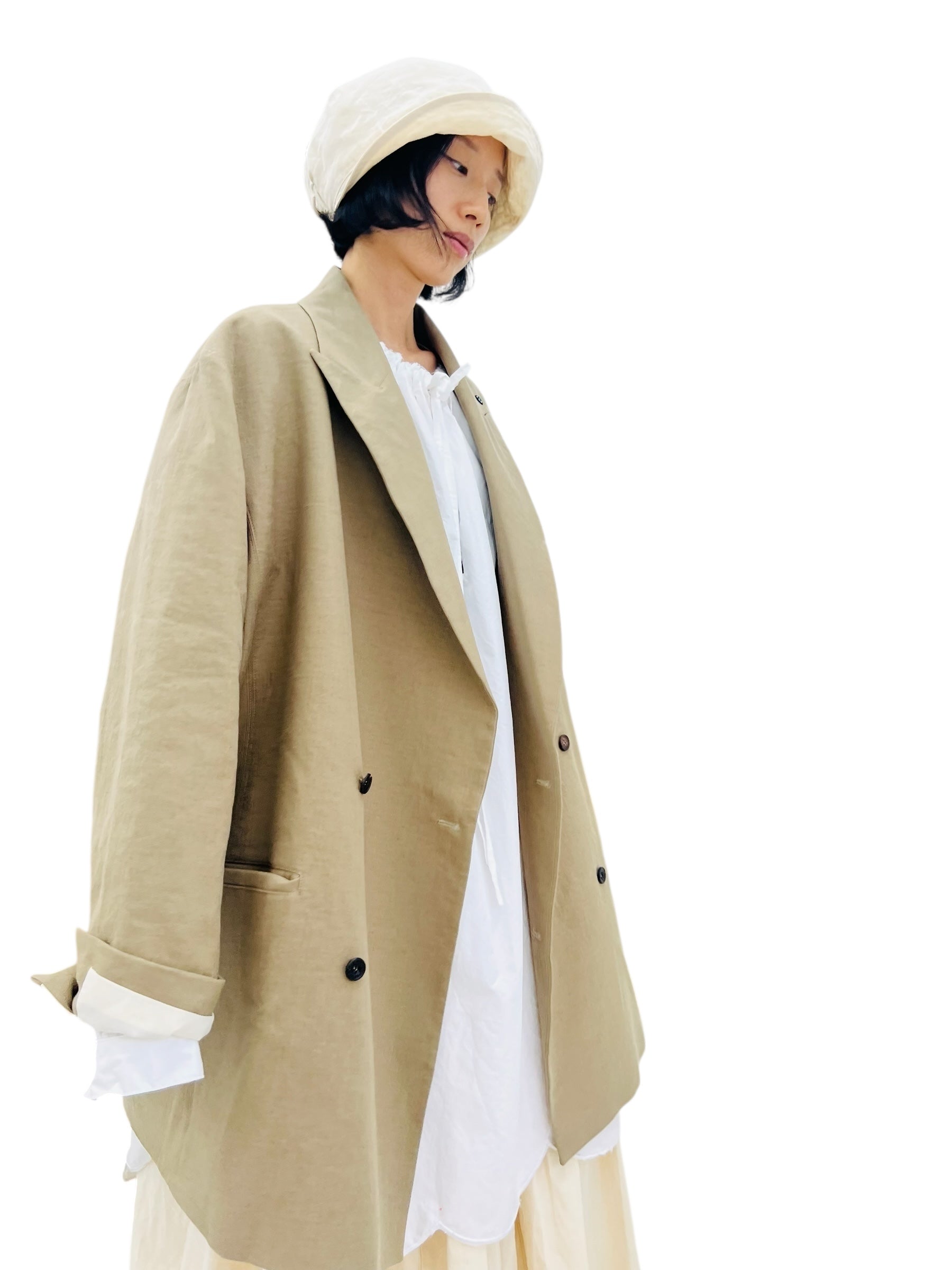 BORN DOUBLE JACKET KHAKI – LOOLA KOOLA